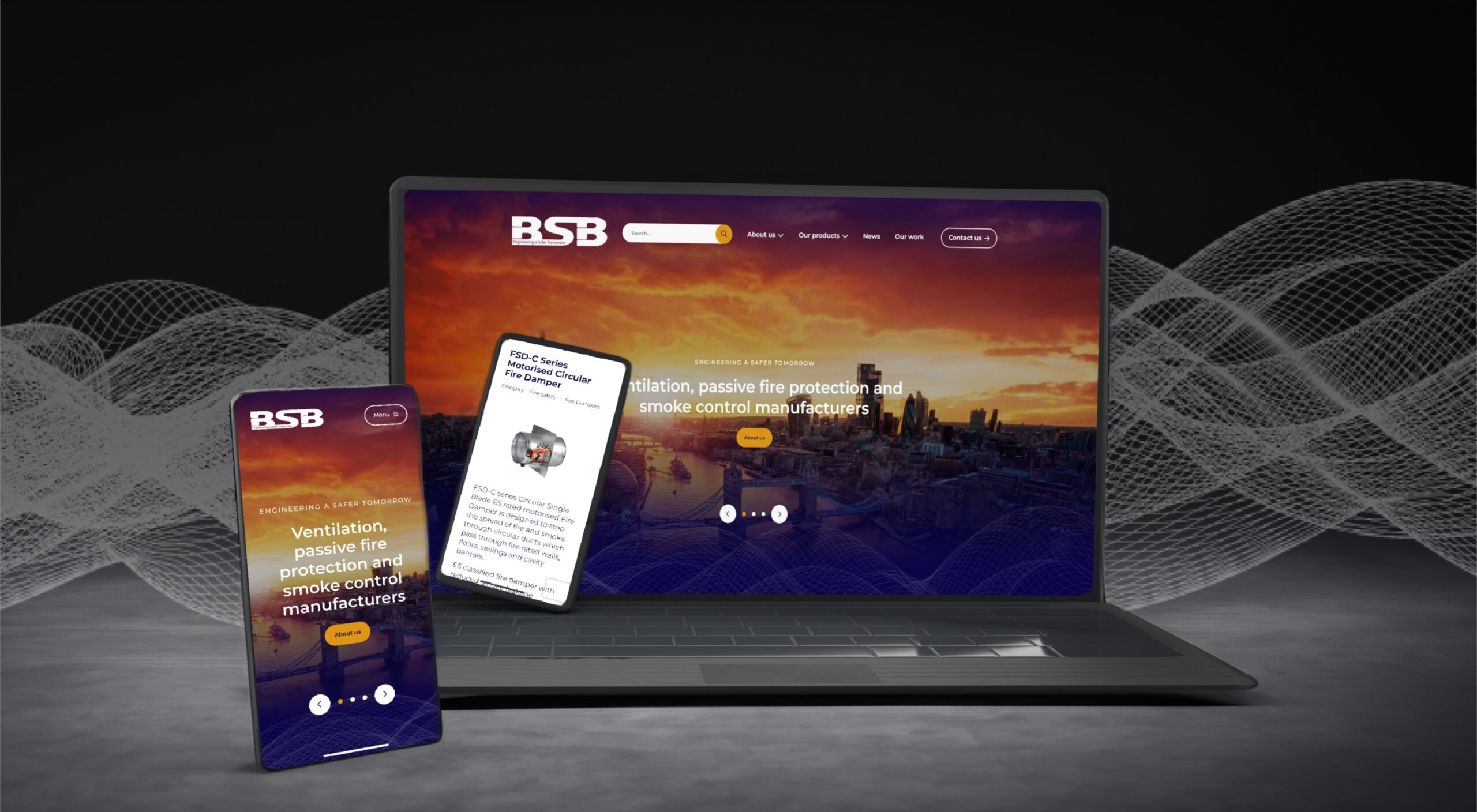 Our New Website Is Live - BSB Dampers